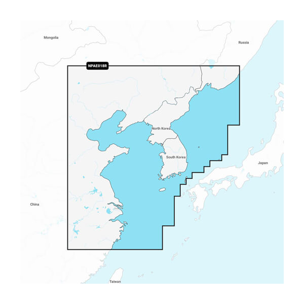 Yellow Sea - Marine Charts | Marine Cartography | Garmin Singapore